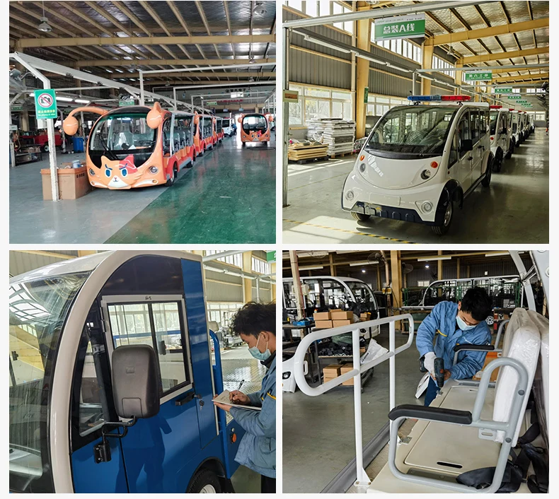 8 Seater Electric Mover Bus Sightseeing Tourist Car For Scenic Tours ...