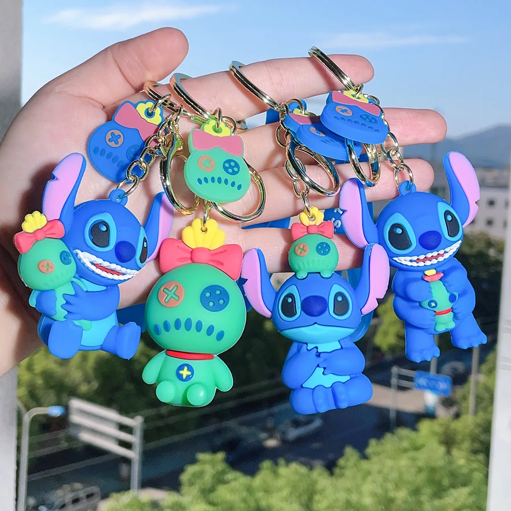 Doll Scrump Lilo Stitch Car Key Ring Pendant Cartoon Handbags ...
