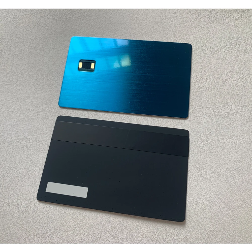 Dual Interface NFC Metal Card - Tap to Pay Contactless