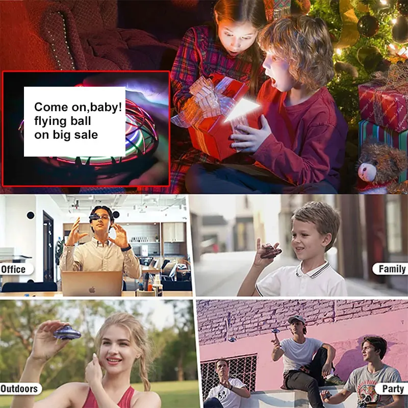 Hot 2024 Hot Fly Nova Pro Magic 360 Rotating Hover Mini Drone Led ...