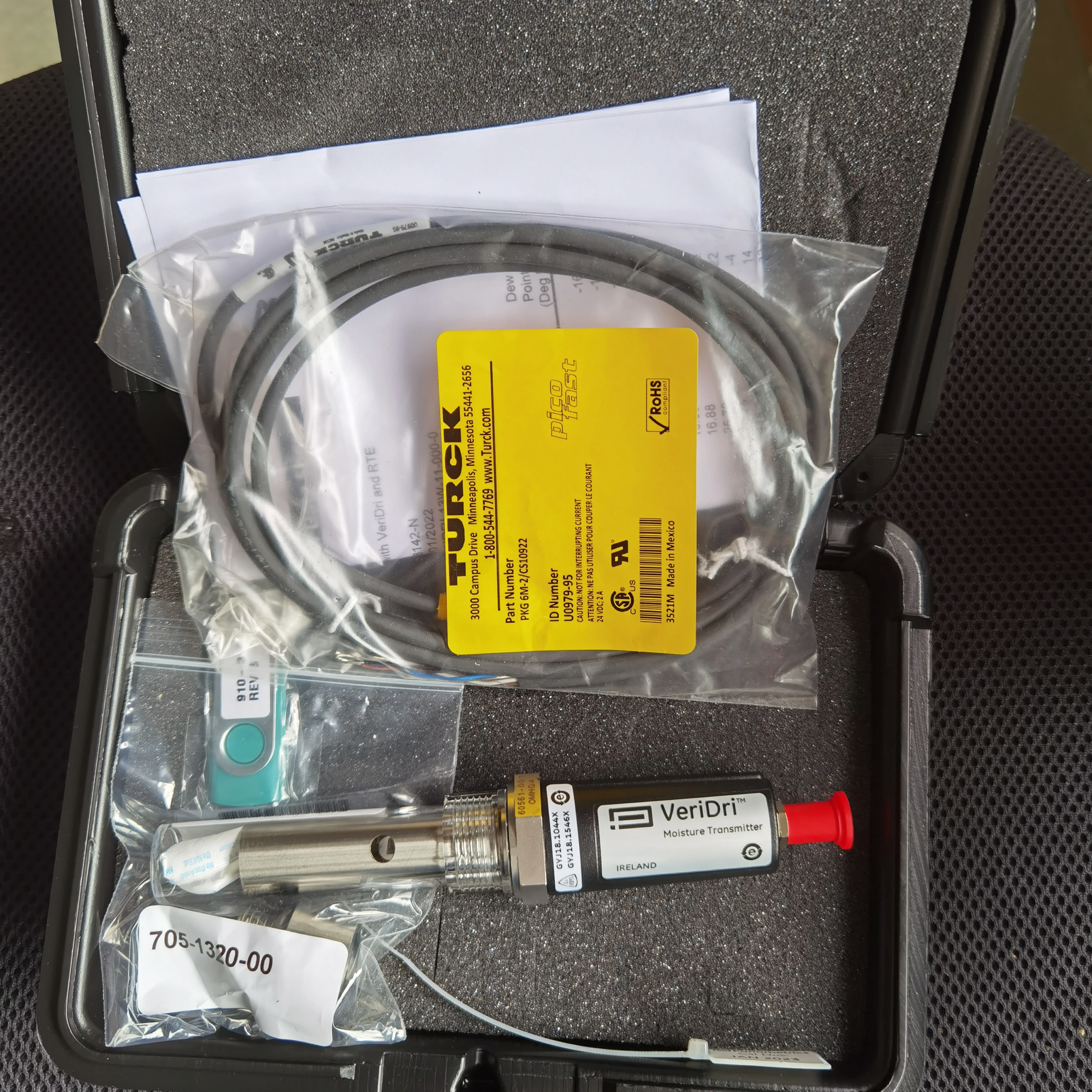 Ge Panametrics Veridri Compressed Air Dew Point Transmitter -110 To 20 ...
