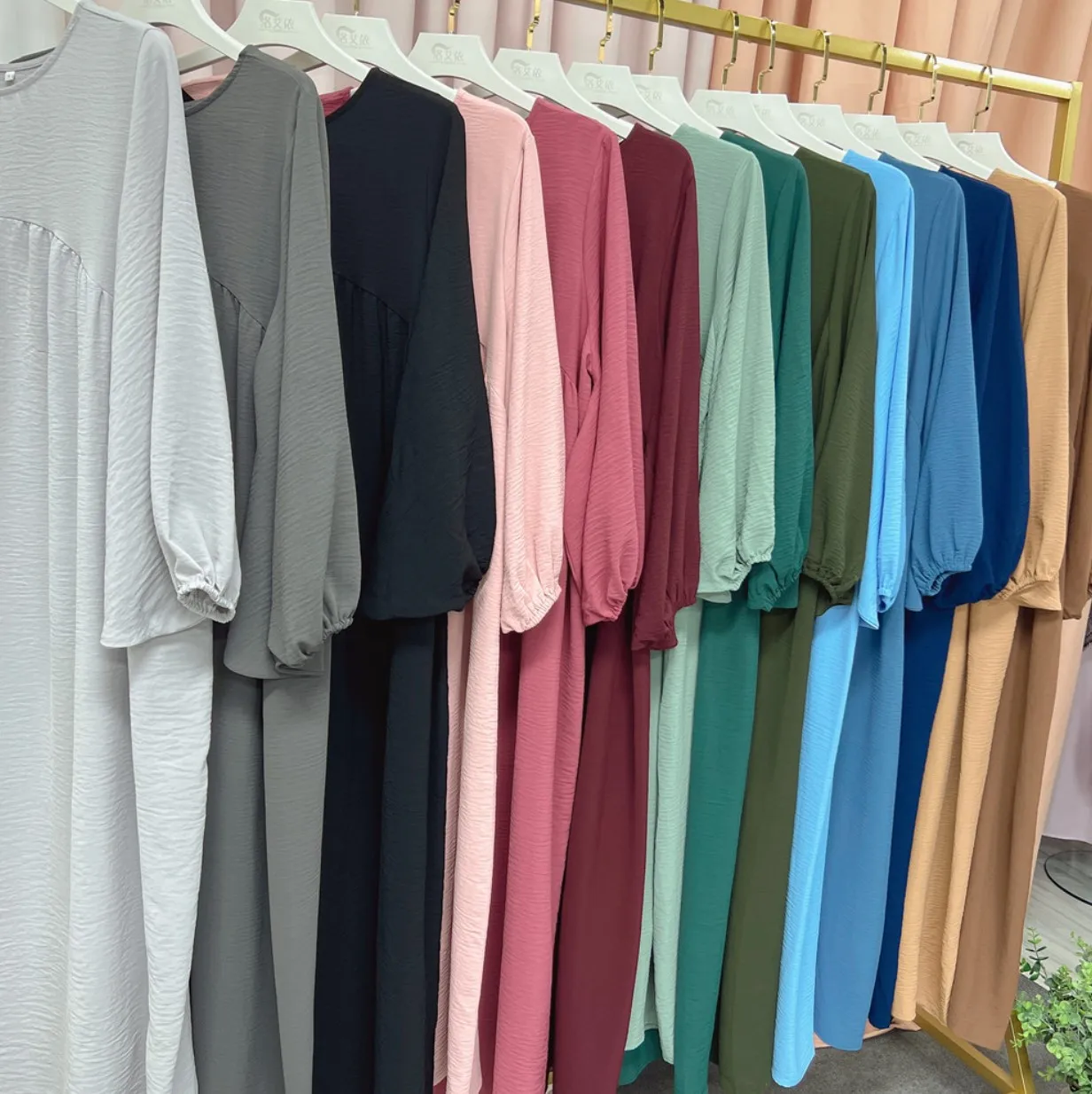15 Colors Traditional Islamic Clothing Muslim Women Modest Loose Long ...