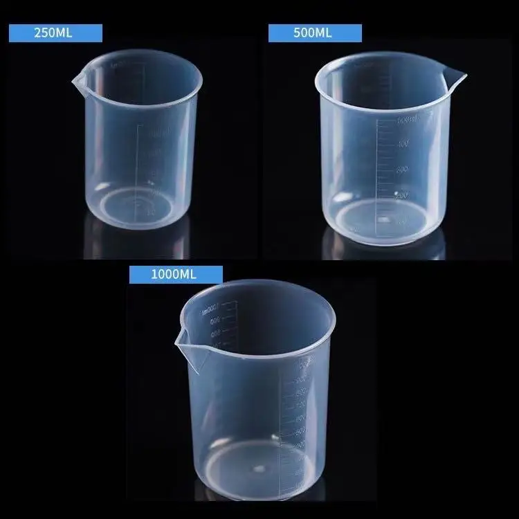 250ml 300ml Plastic Laboratory Measuring Cup,Pp Measuring Cup - Buy ...