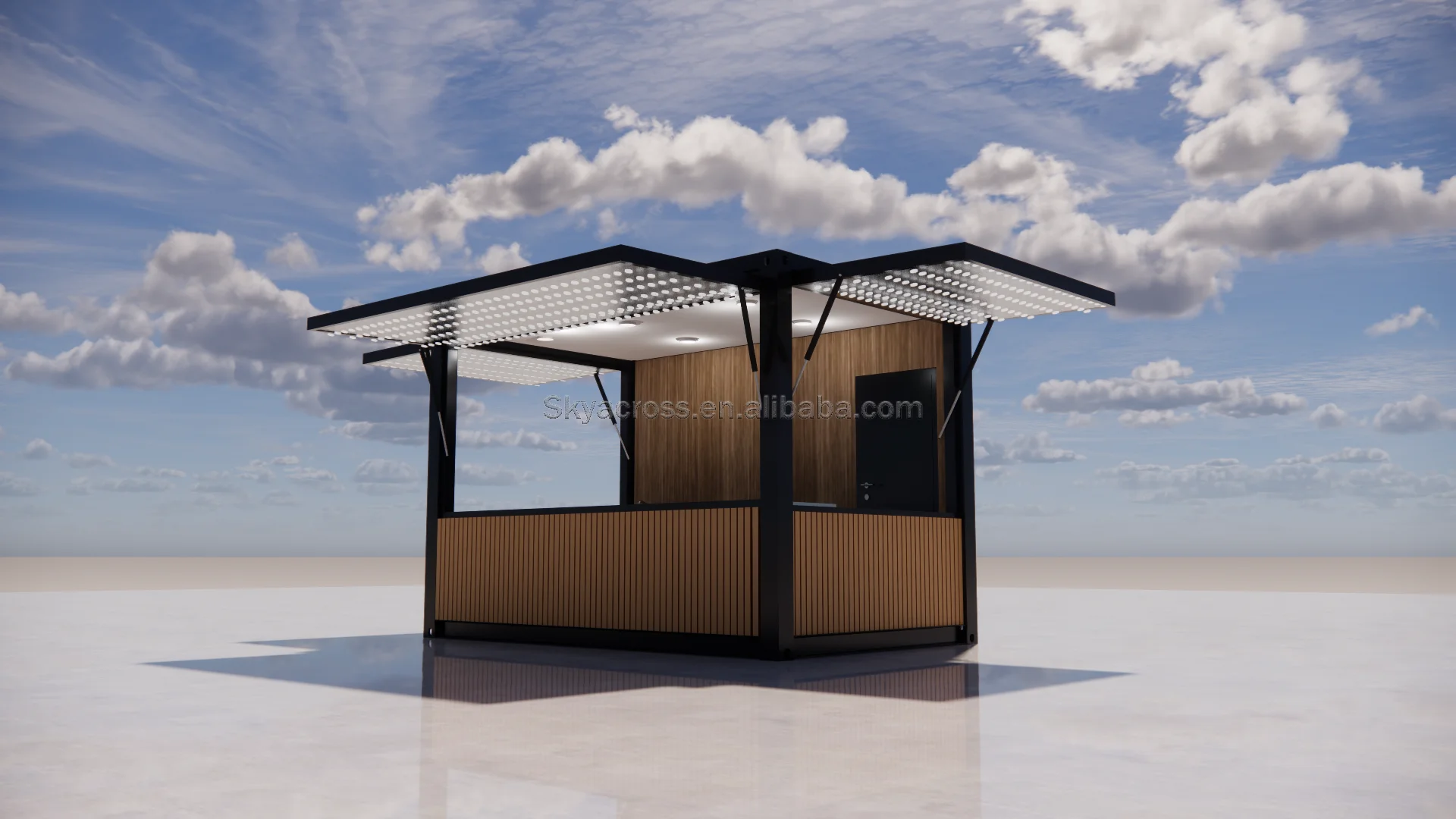 10FT 20ft Mini Pop-up Shop Container - Ideal for Coffee & Fast-food