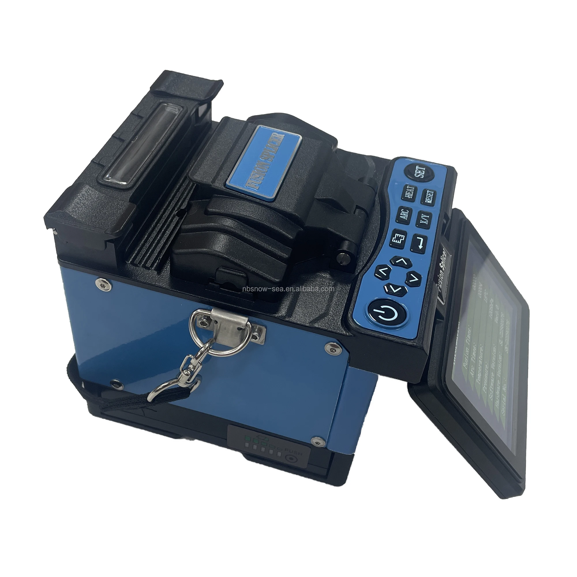 Ftth Small Size High Precision Optic Fiber Joint Machine With Dual ...