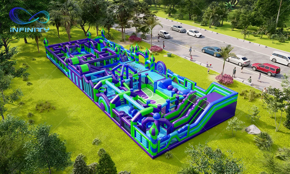 Indoor Big Inflatable Commercial Giant Park Inflat Adults Inflatable ...