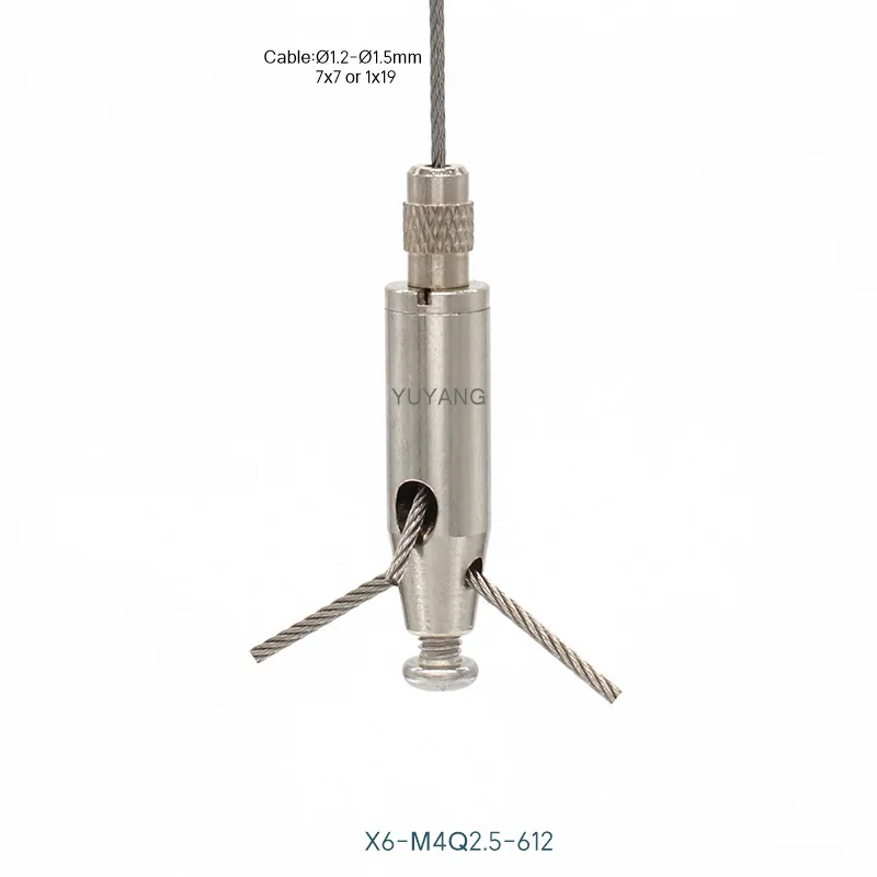 Adjustable Ceiling Attachment Stainless Steel Y Type Splitters Hanging ...