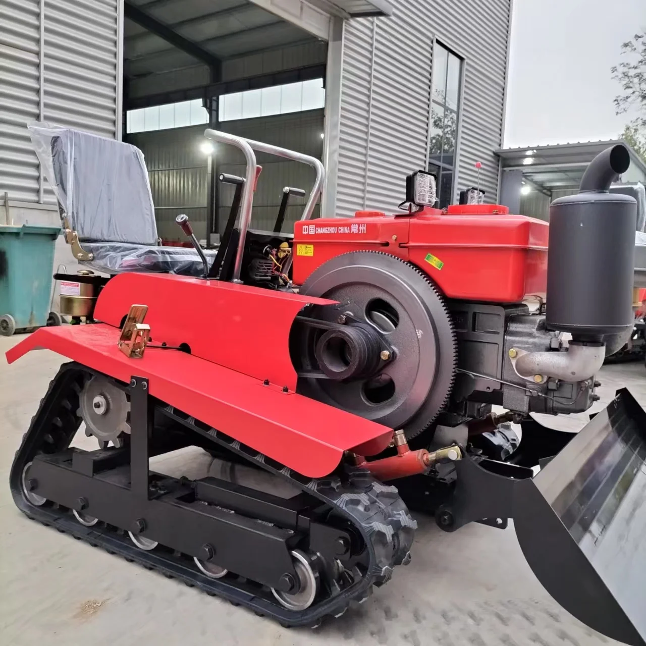 Multi Functional Agricultural Tools for Tracked Cultivators