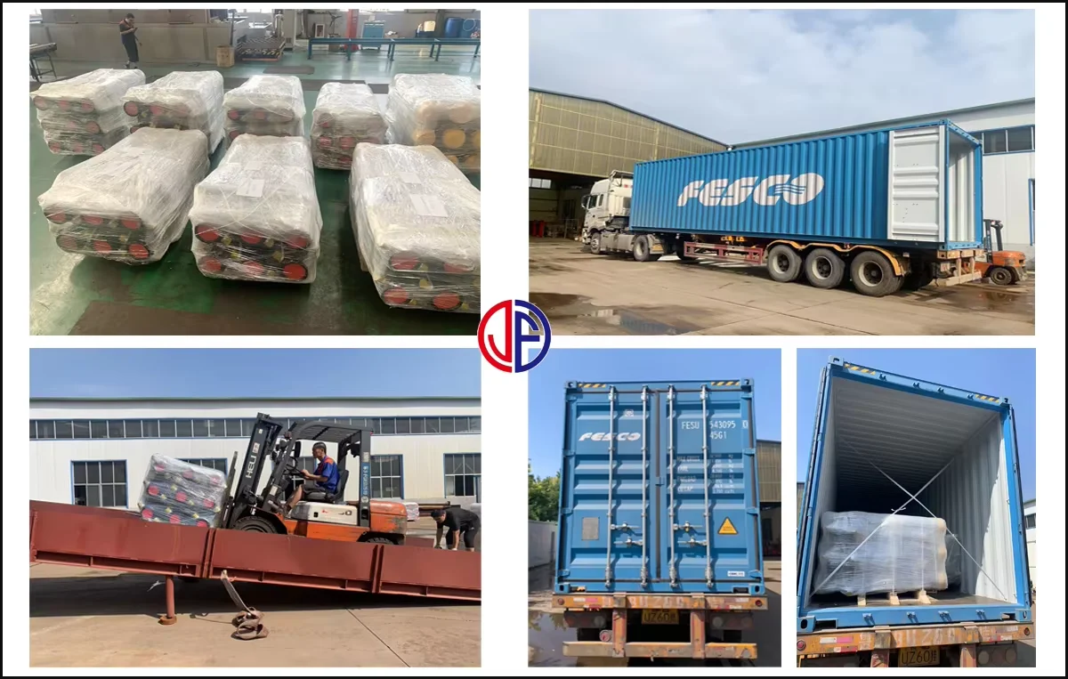 JUNFU Custom High-Performance Single Acting Multistage Trailers Engine ...