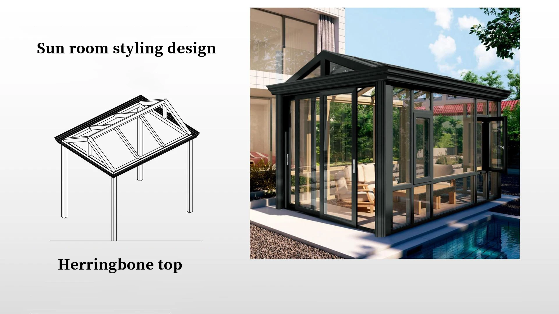 Retractable Sunroom Cost - Curved Glass Sunrooms for Villa