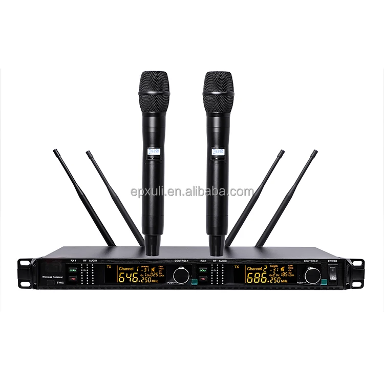 Adx400 Long Range Wireless Microphone Handheld Microphone Professional ...