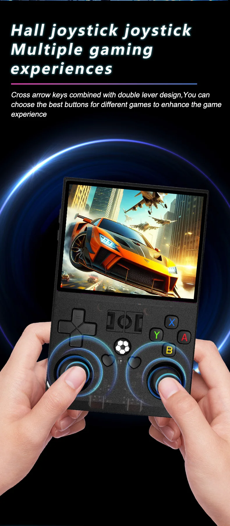 Portable R36S R36 Pro R36 Max Retro Handheld Game Console 3.5 Inch IPS ...