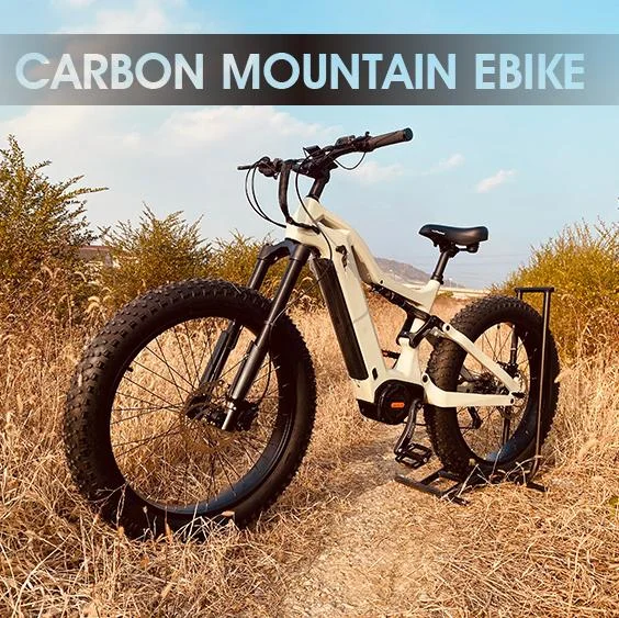 2022 Carbon Fiber Frame 1500w Bafang Ultra G510 Mid Drive Ebike 26in ...