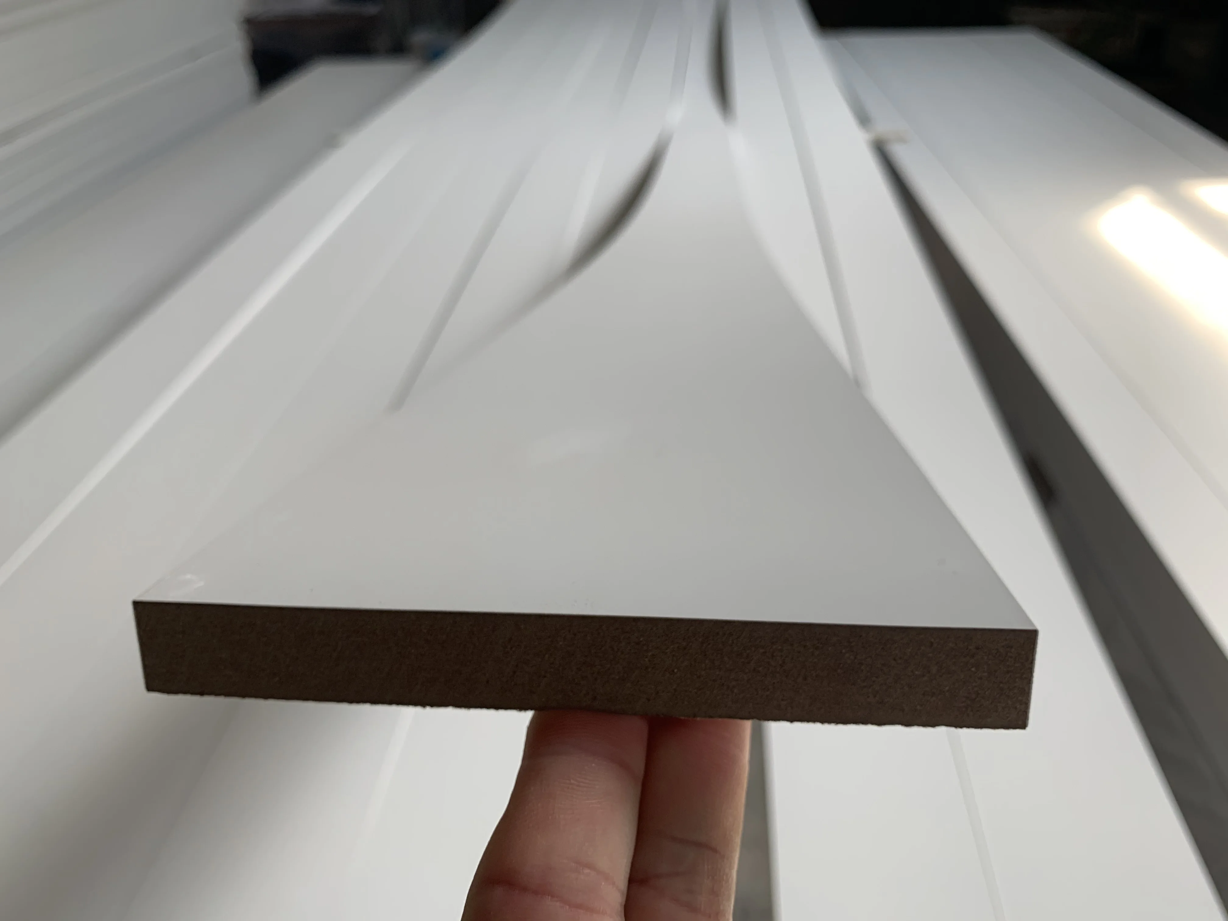 White Primed MDF Baseboard Square Board S4S 1x6| Alibaba.com