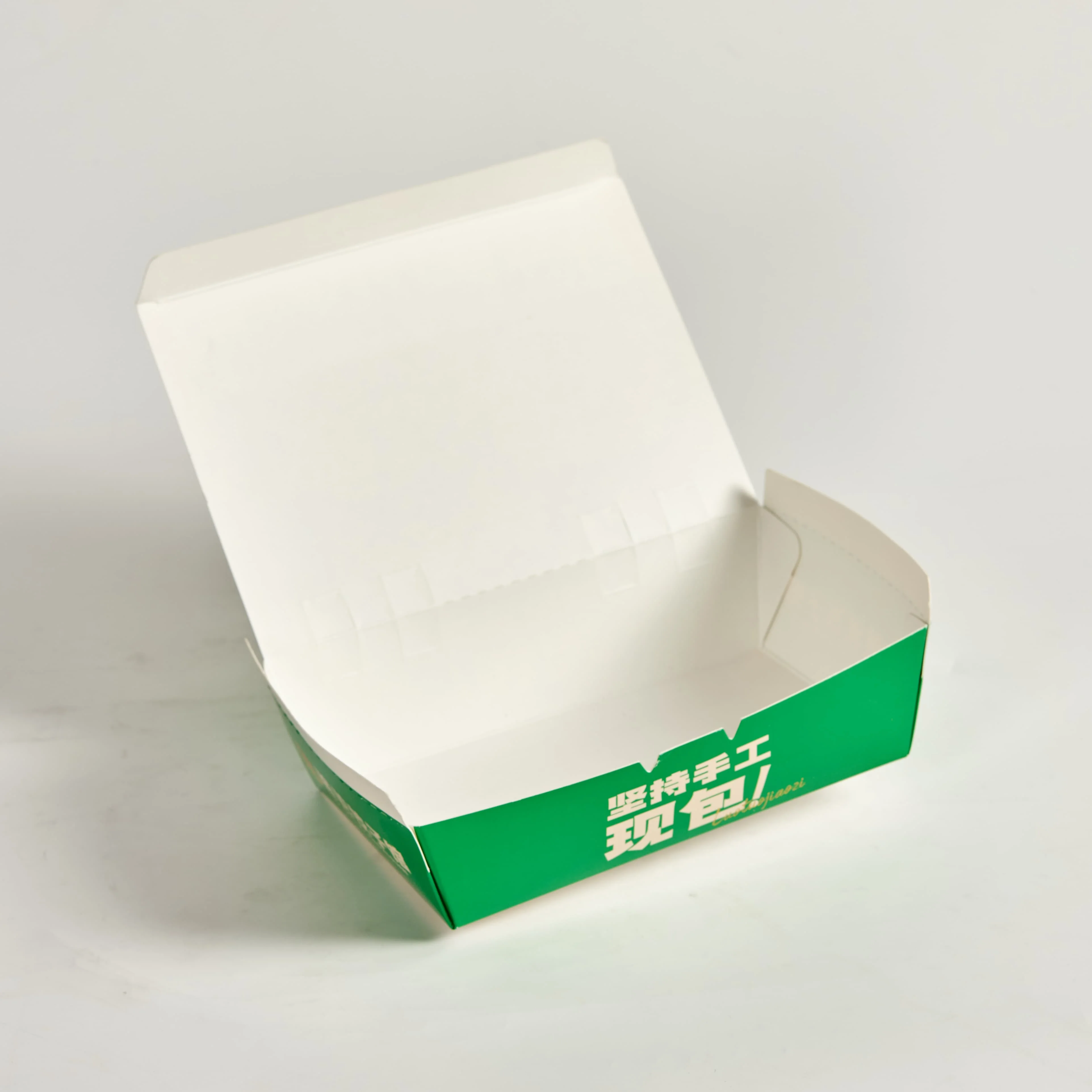 Custom Printed Recycled Kraft Paper Carton for Takeaway Snacks and ...