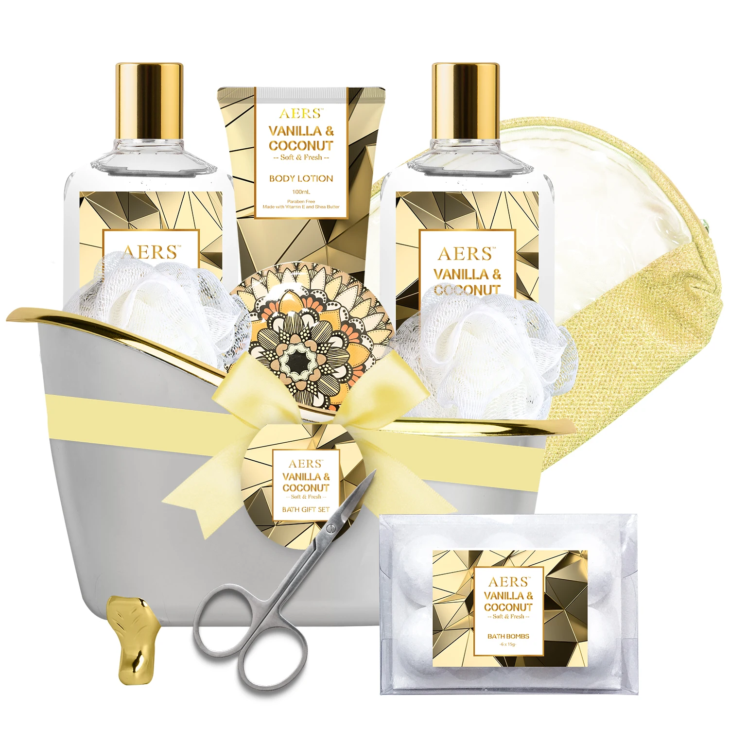 Aers 3pcs Bath Sets 200ml Body Mist With 290ml Fragrance Gel 290ml ...