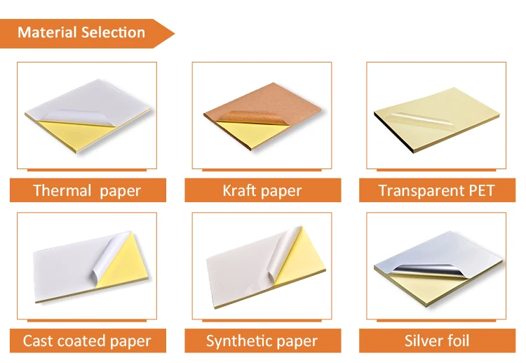 Barcode Sticker Printing Thermal Label Custom Adhesive Paper Labels ...