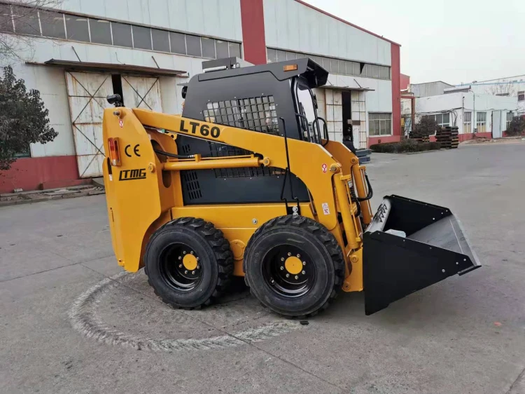 Ltmg Chinese Skid Steer Loader 1000kg 1050kg 1200kg 1500kg Skid Steer ...