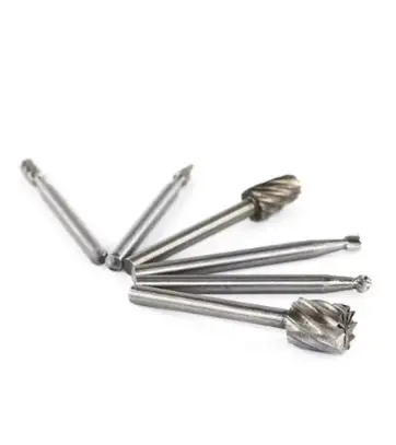 10pcs Rotary File for Steel Milling Cutters for Metal Rat-tail File ...