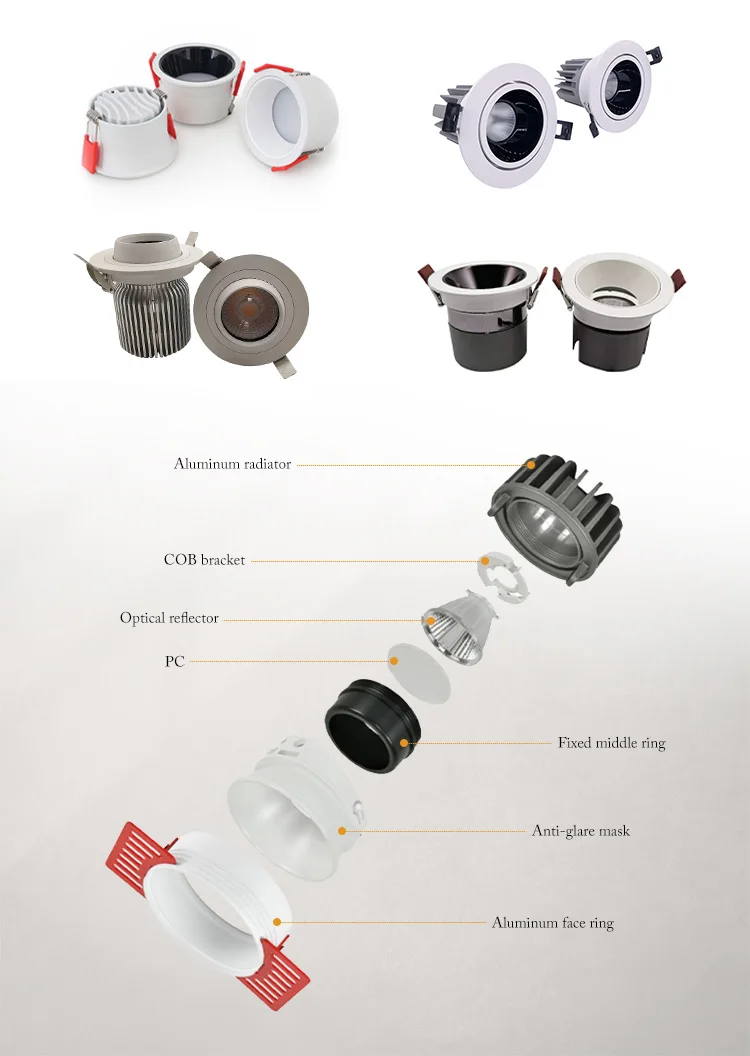 Rgb Spotlight Led Downlight Rgbw Tricolour Rgb Downlight 50w Rgb Led ...