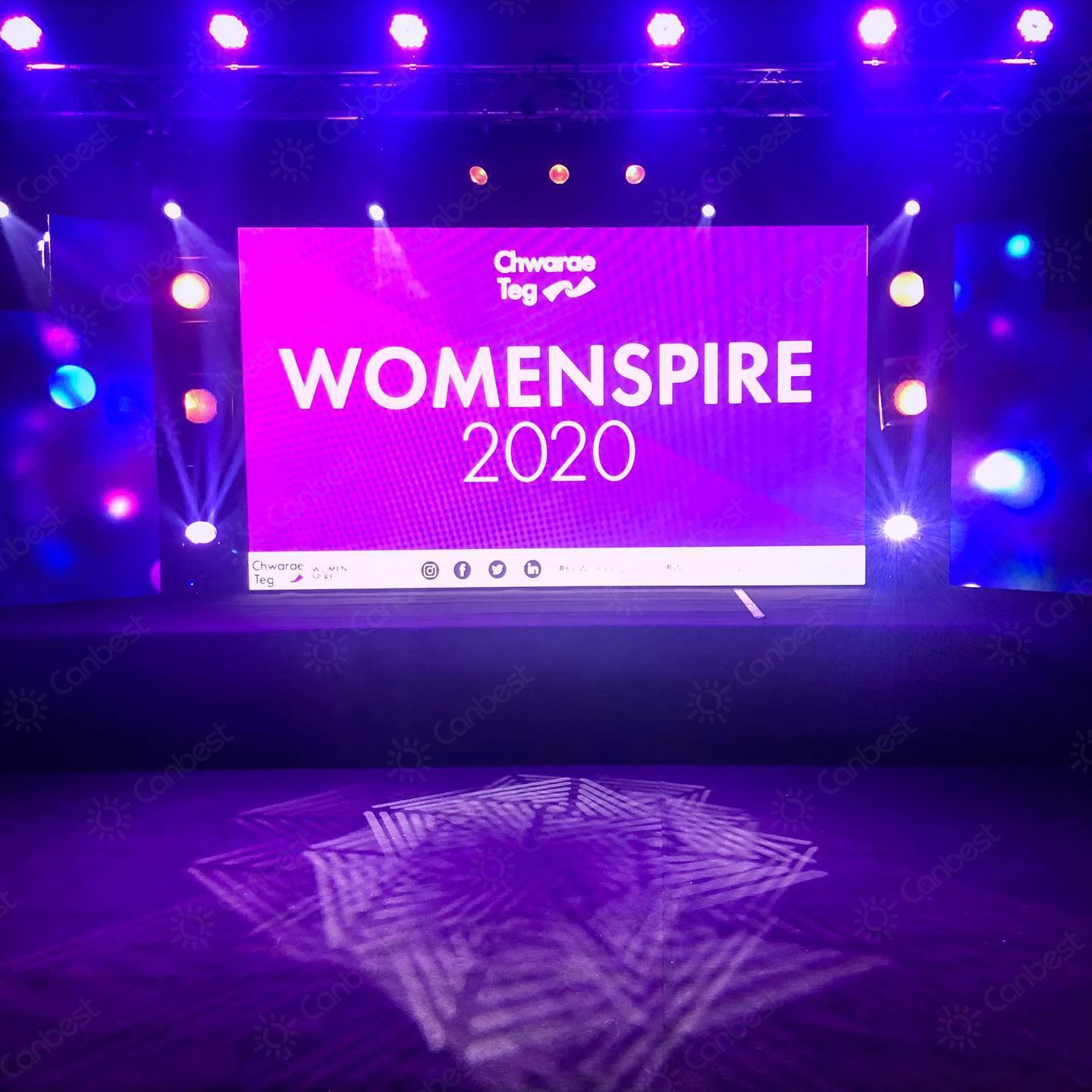 Church Big Background Dj Backstage Back For Concert Video Wall Display ...