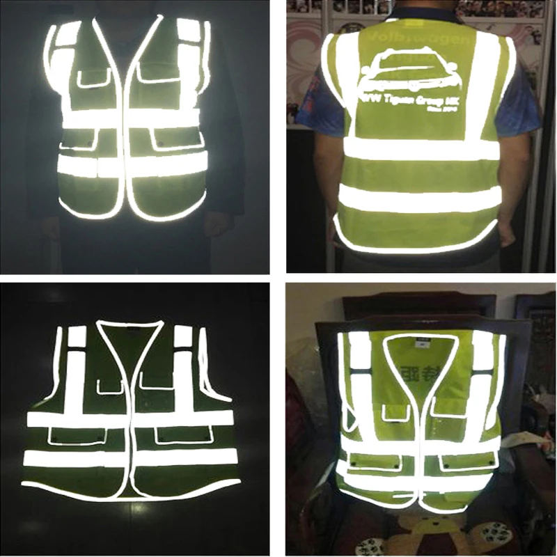 High Vis Jacket - Reflective Safety Vest for Construction