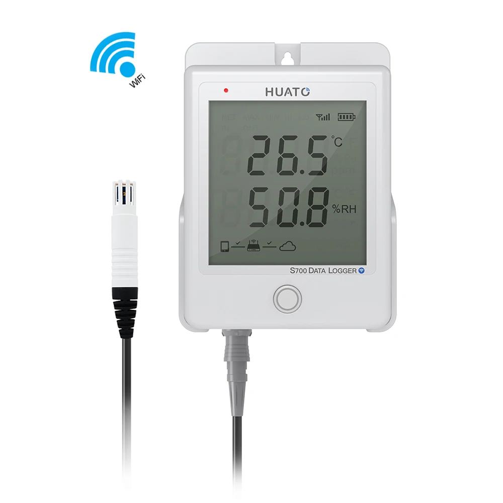 Single External Temperature Sensor Data Logger With Wifi Real-time ...
