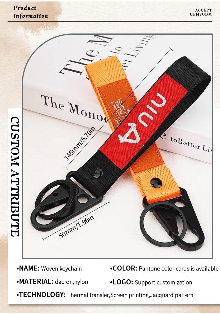 Customized Key Lanyard - Personalized Creative Car Keyring
