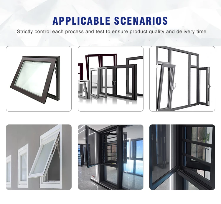 Factory Hot Sale Aluminium Insulation Window Profiles with Insulation ...