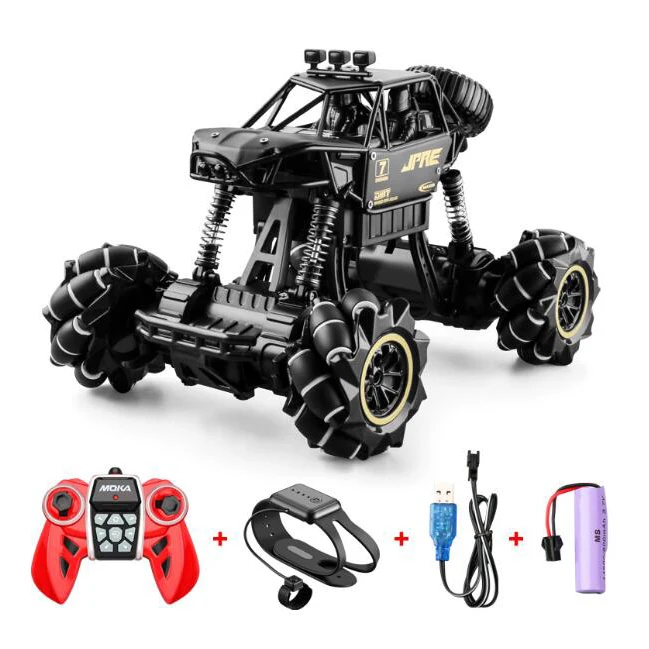 Gesture Control 1key Deforming Stunt Robot Car 2.4G 1:12