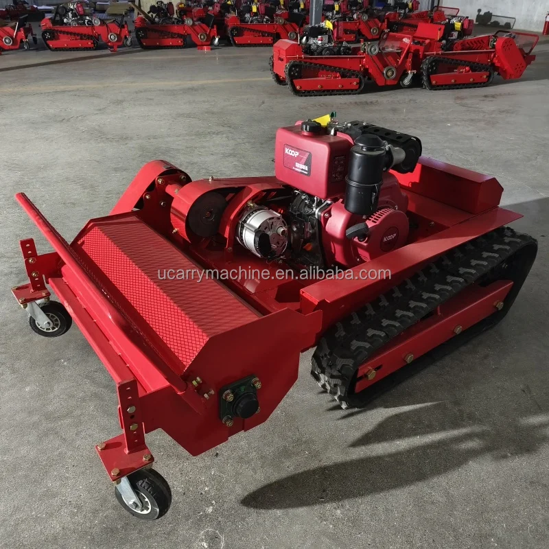 High Horsepower Remote Control Lawn Mower Diesel Lawn Mower 1000mm Farm ...