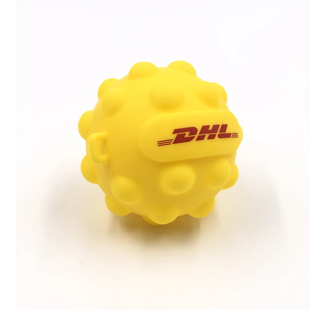 Low MOQ Pop Fidget Stress Ball Custom Logo Squeeze Stress Toy Ball ...