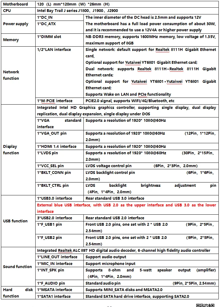 Elsky Nano-Itx Motherboard NANO8F for Vending Machine Control