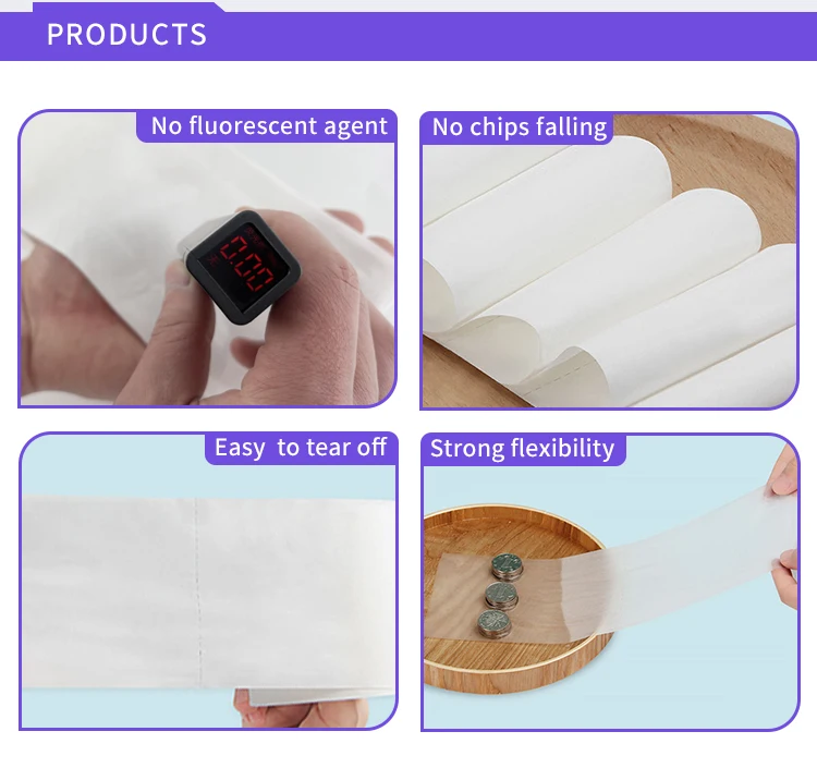 Wholesale Embossed Virgin Bamboo Pulp Tissue Paper