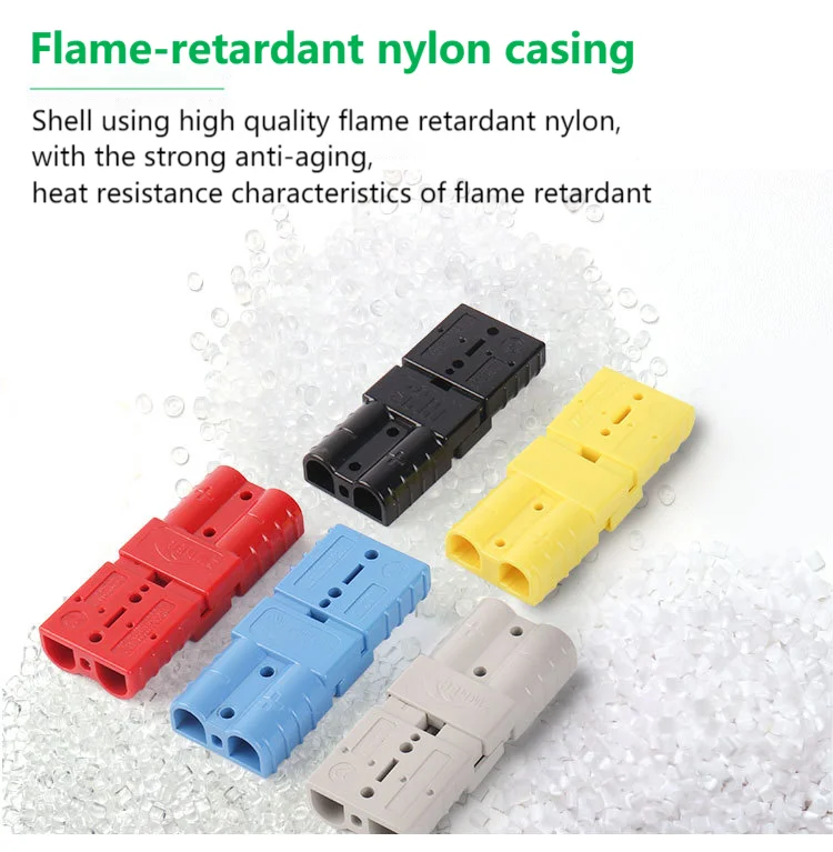 Battery Connector 120A 600V - Reliable Dual-Core Solution