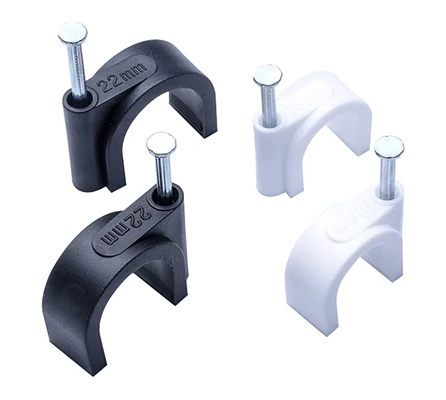 Plastic Cable Clips Wire Cable Clips K-type Circle PE Environmental ...