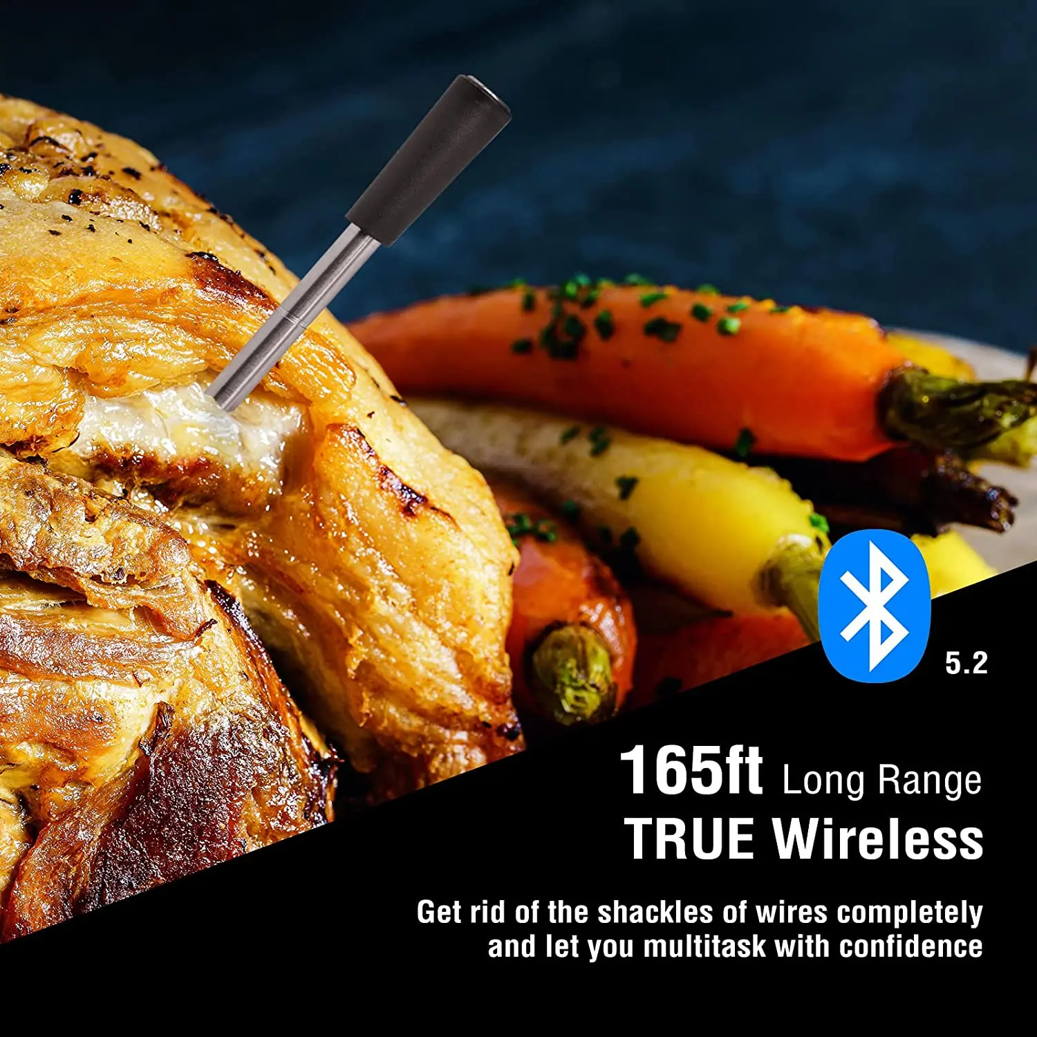 CXL001 Bluetooth Smart Barbecue Thermometer - Accurate & Reliable