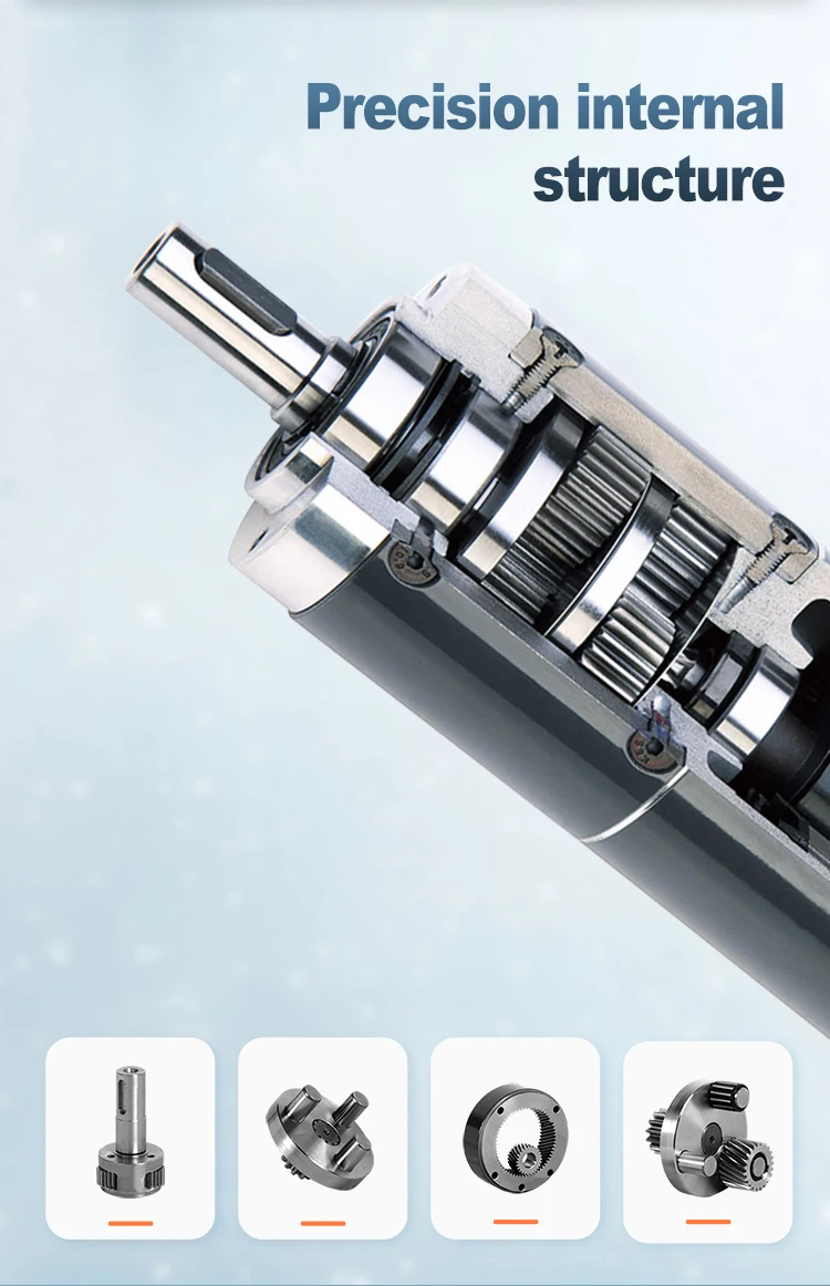 3000rpm Brushless Motors DC Planetary Gear Motor ZD 60w