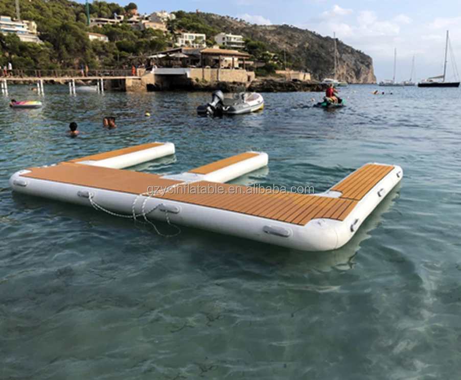 Inflatable Water Floating Island - Durable & Fun Platform