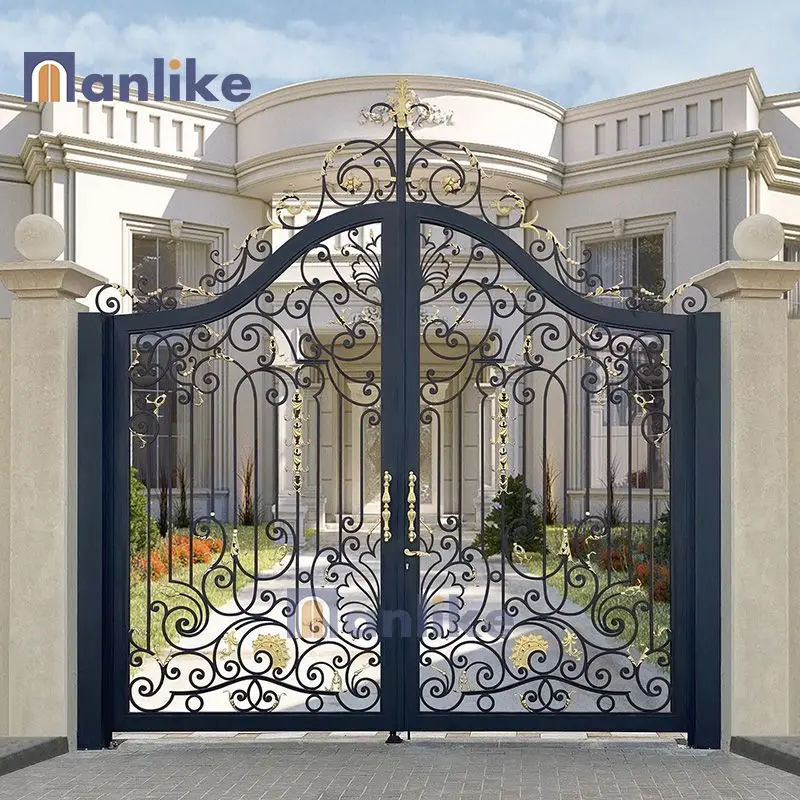 Anlike Luxury Villa Garden Driveway Custom Entry Main Grill Gate Design ...