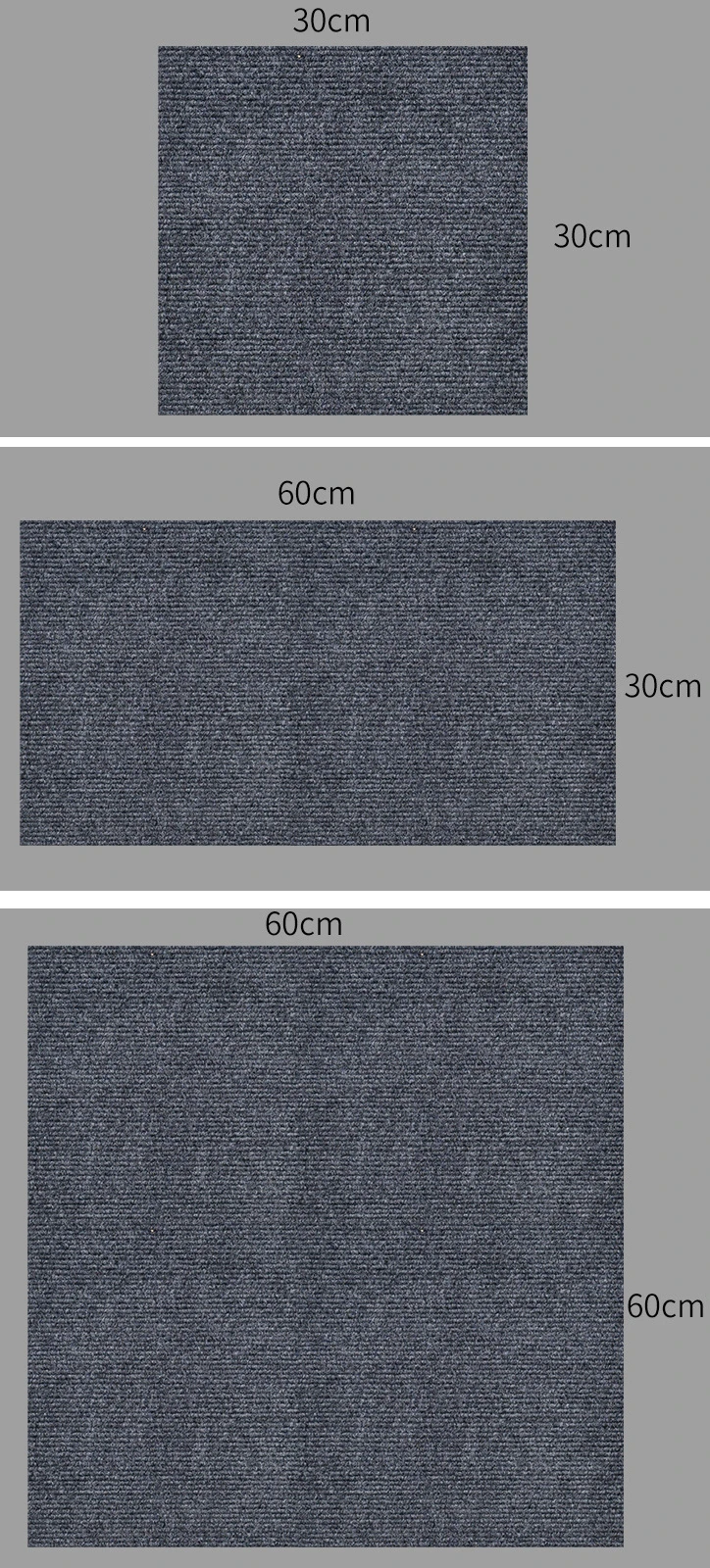 Modern Diy Peel And Stick Soft Carpet Tiles For Home Hotel Washable ...