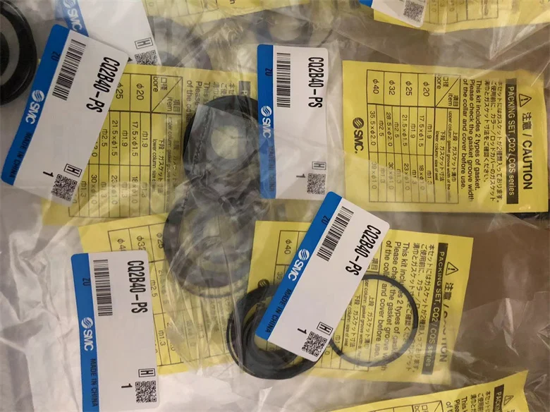 Japan Smc Cq2 Cylinder Repair Kit Replaceable Seal Assembly Seal Ring Cq2b50-ps Cq2b40-ps Cq2b20 ...