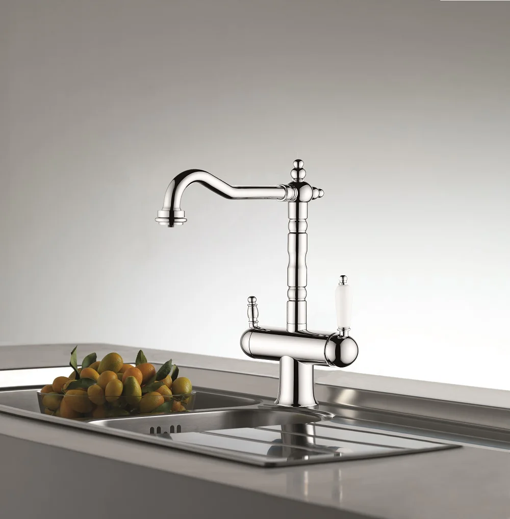 Classical 3 Way Instant Boiling Water Tap Hot Water Kitchen Faucet With ...