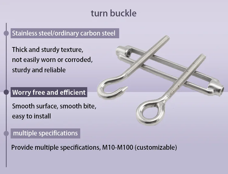 Galvanized Flower Basket Screw Wire Rope Tightener Orchid Bolt for ...