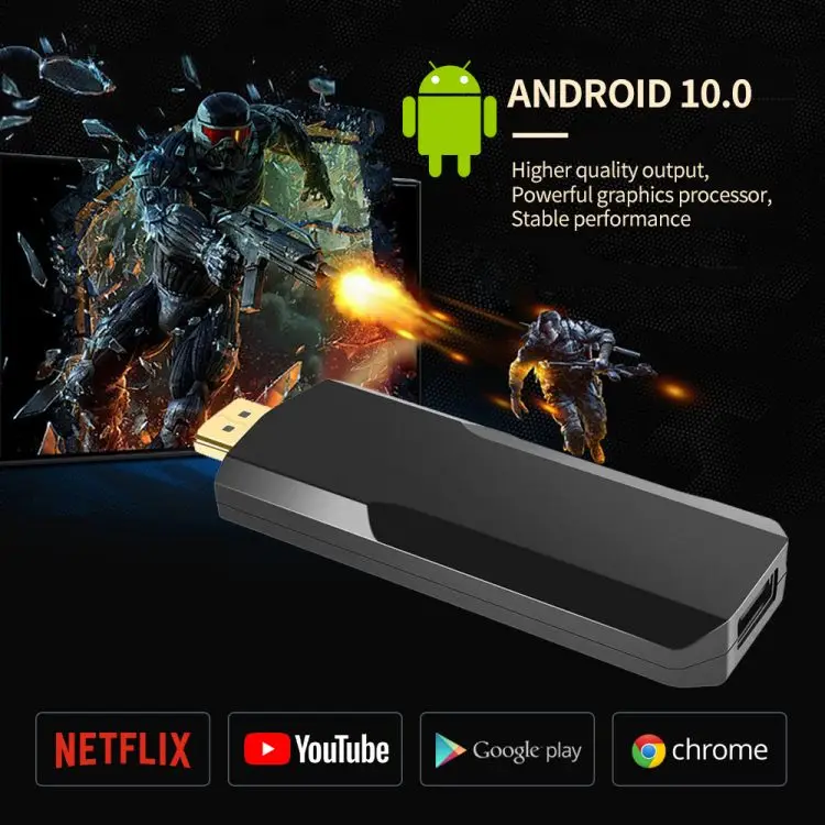 Topleo Tv Stick Android 4k 2.4g 5g Wifi Smart Tv Dongle Micro Usb ...
