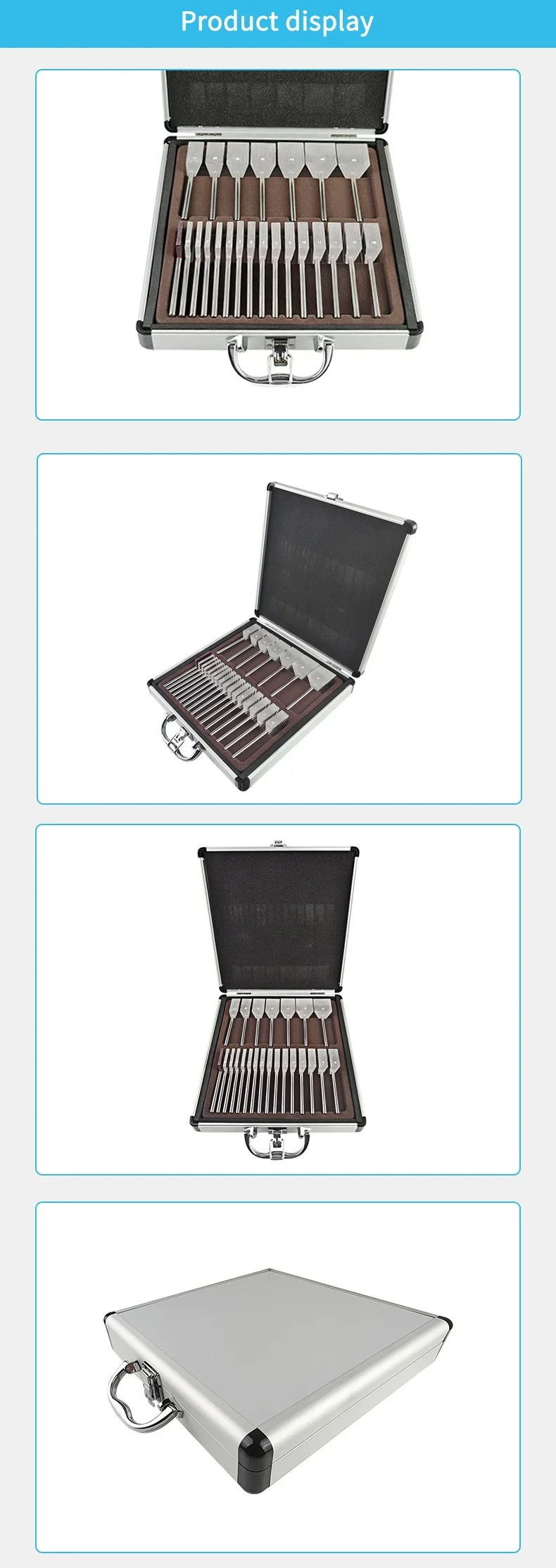 Ophthalmic Optical Optometry Glass K9 Loose Prism Bars Stainless Steel ...