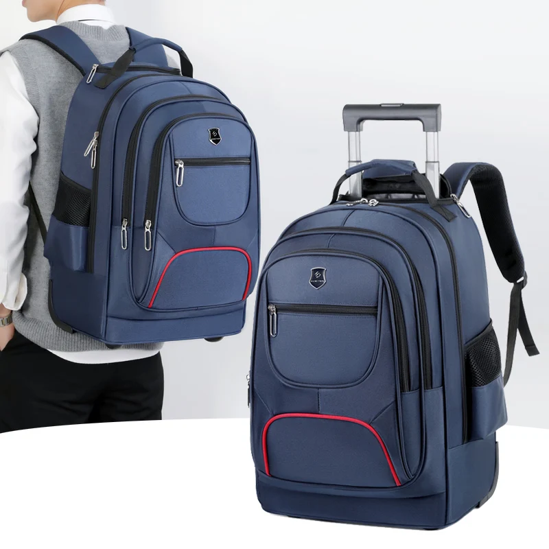 OMASKA Multifunction Trolley Backpack - Ideal for School & Sports