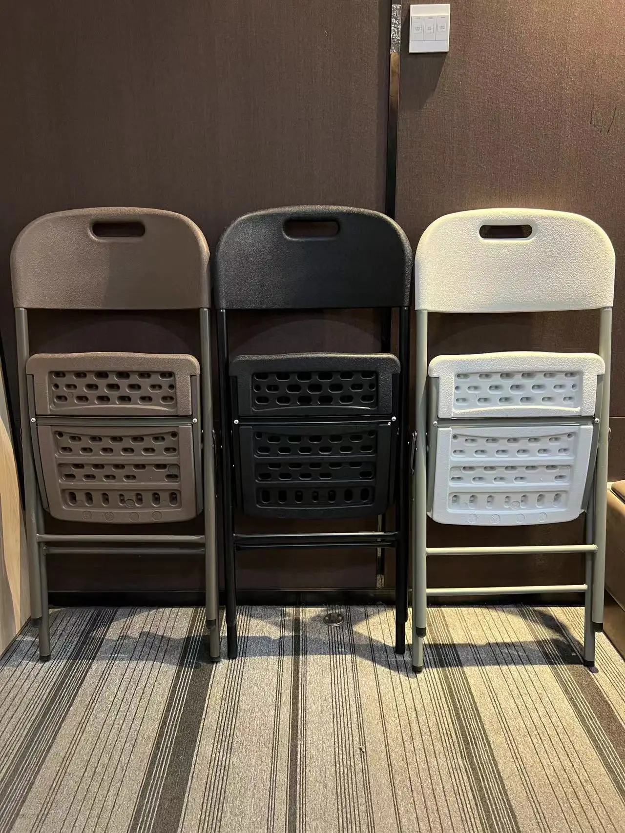 Indoor And Outdoor Folding Plastic Chair And Table Picnic Folding ...
