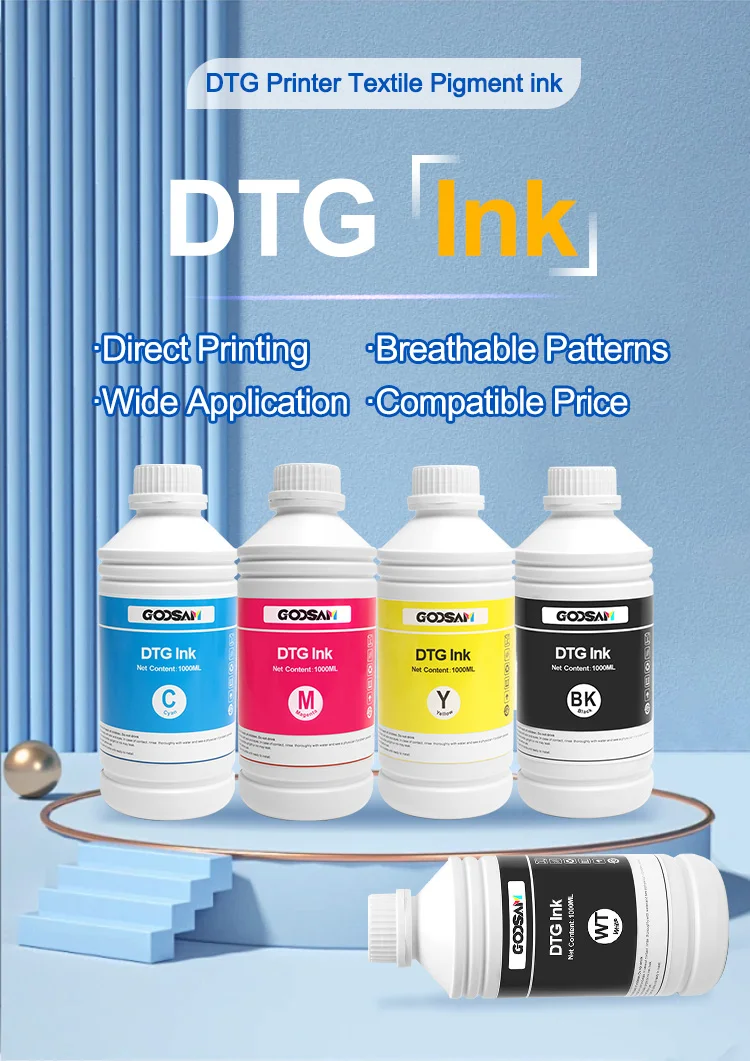 DTG Pigment Ink for Epson Stylus Pro 4880 & 3890 Printers
