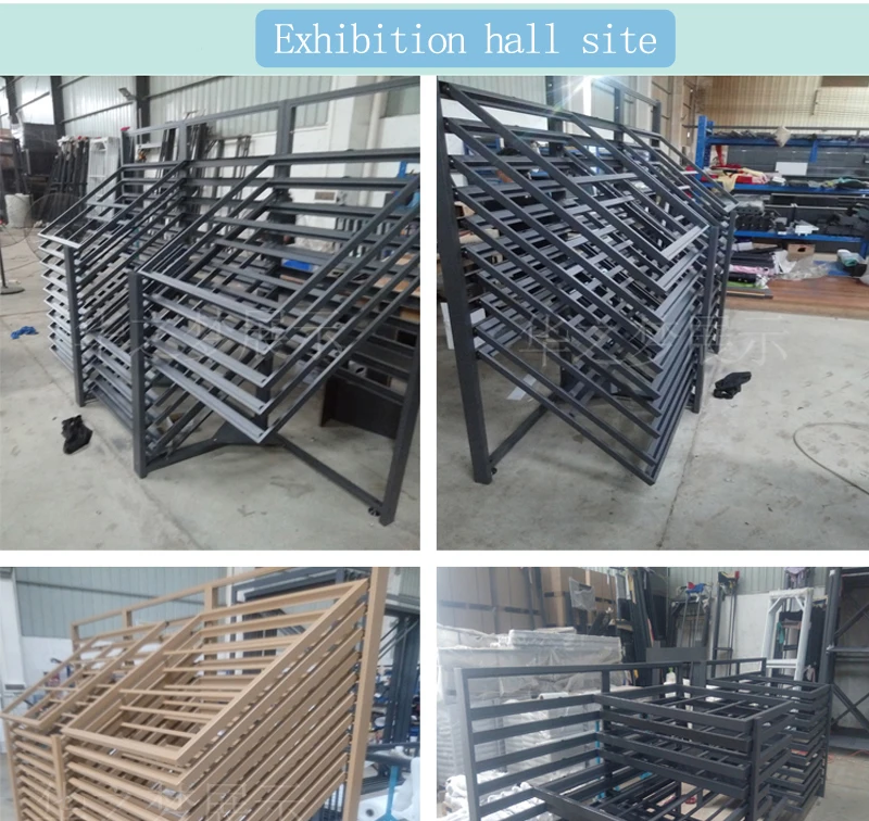 Custom Wooden Flooring Sample Display Racks Parquet Slide Display Rack ...